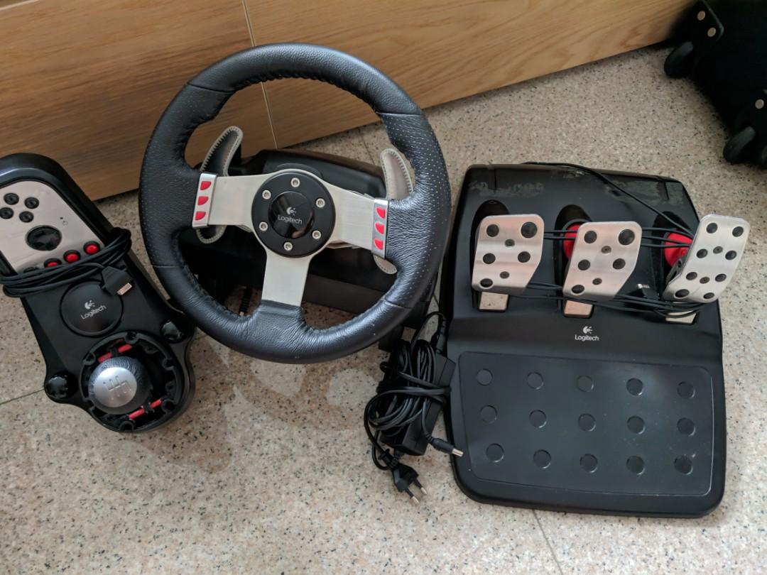 Logitech G27 Racing Wheel Modded, Computers & Tech, Parts & Accessories ...