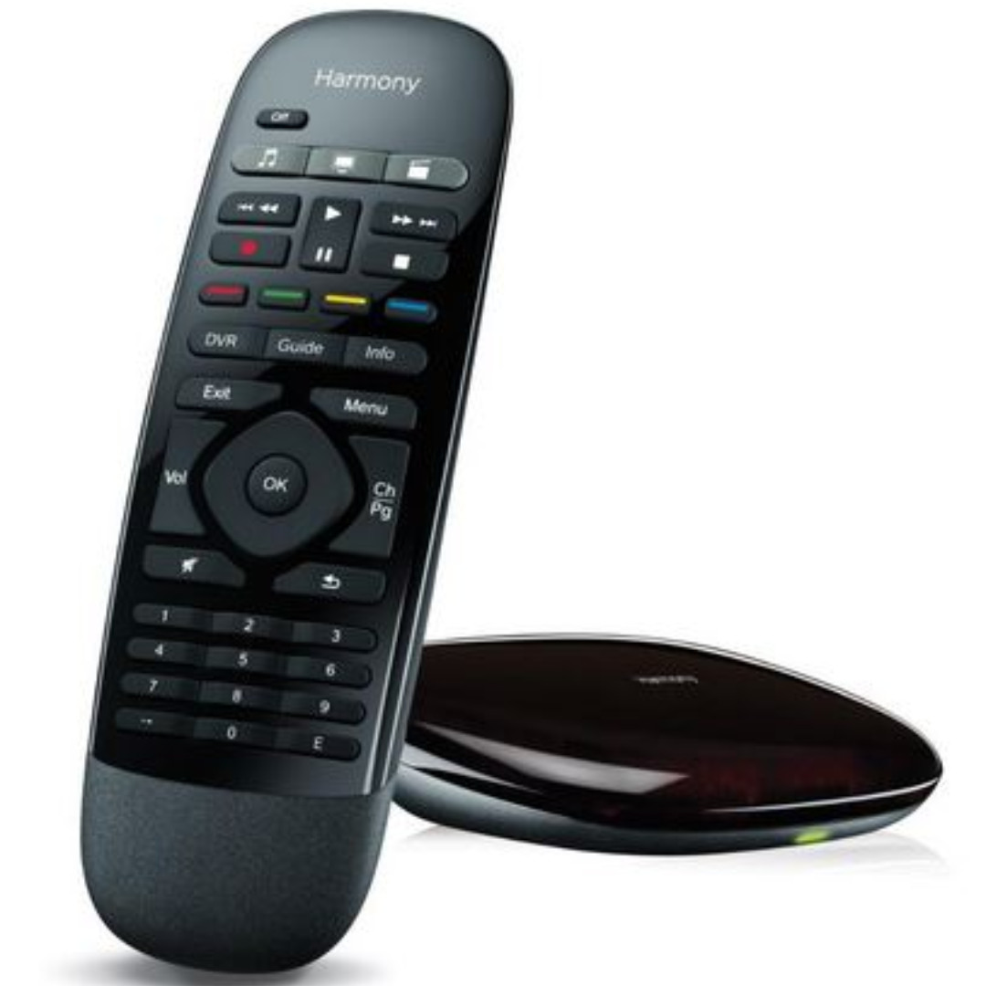 Logitech Harmony universal remote control including HUB, TV & Home ...