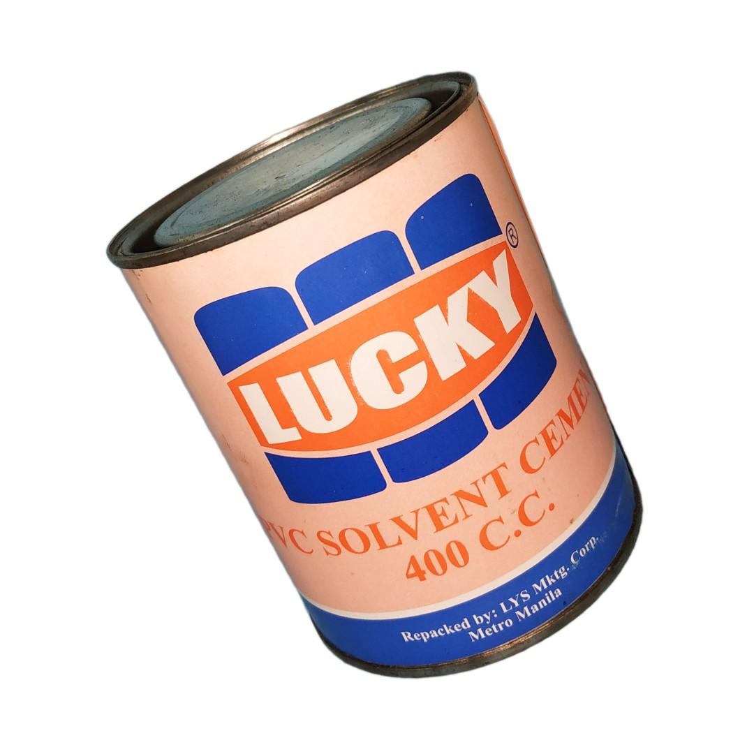 LUCKY solvent cement 400cc, Commercial & Industrial, Construction ...