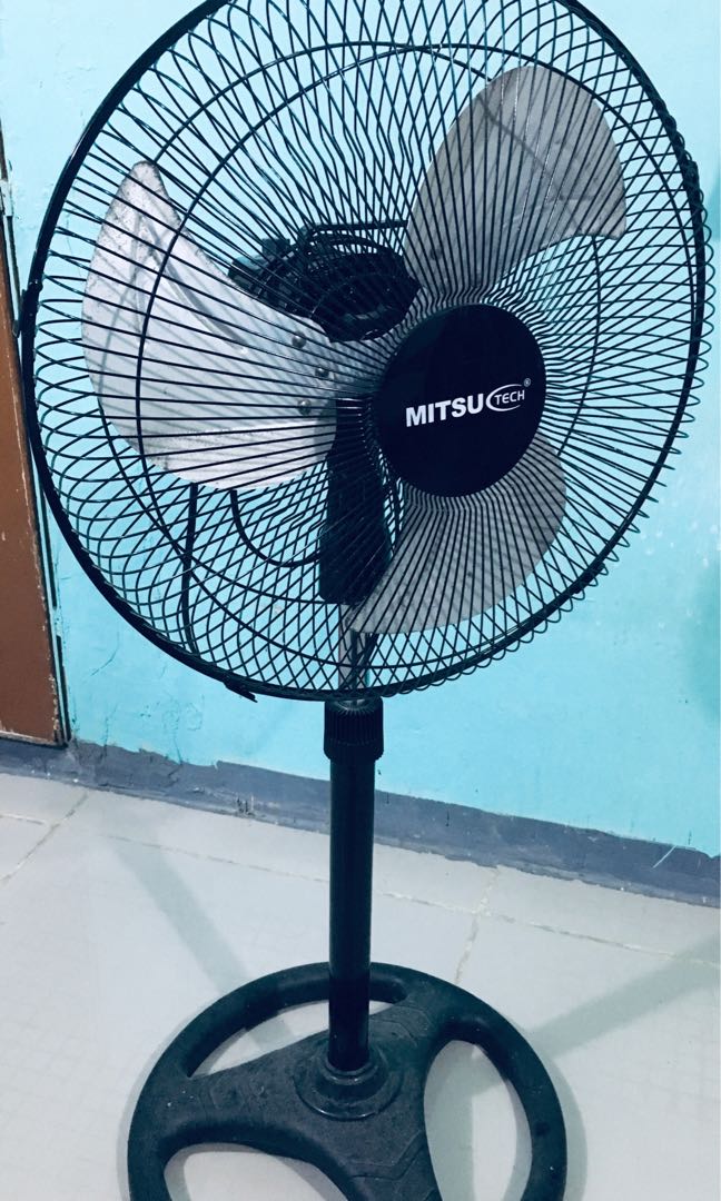Mitsu Tech Standfan, Furniture & Home Living, Lighting & Fans, Fans on ...