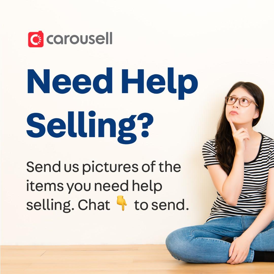 Need Help Selling? *Start a chat & send us a picture of your item(s ...