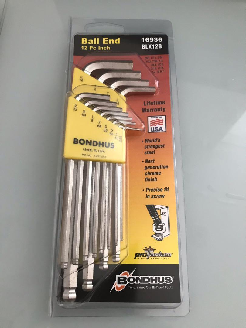 new Bondhus Allen Key set, Everything Else on Carousell