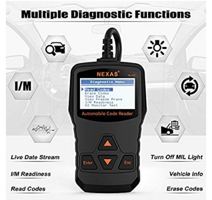 Nexas OBD2/EOBD Code Reader, Everything Else on Carousell