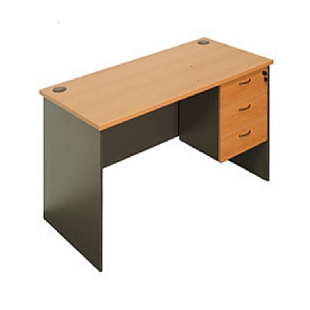 office desk with side drawers, Furniture & Home Living, Office ...