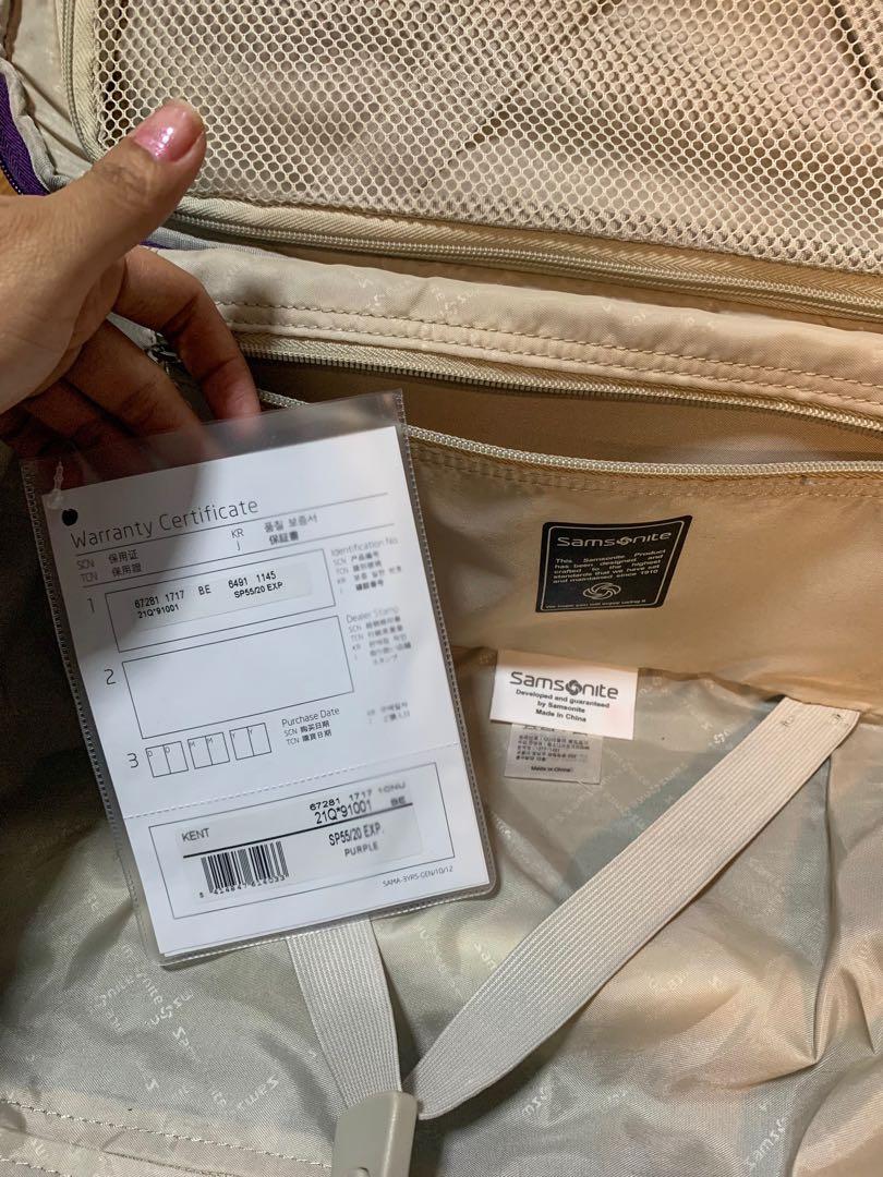 ORIGINAL Samsonite Superlight Luggage [Small/Carry-on], Hobbies & Toys ...