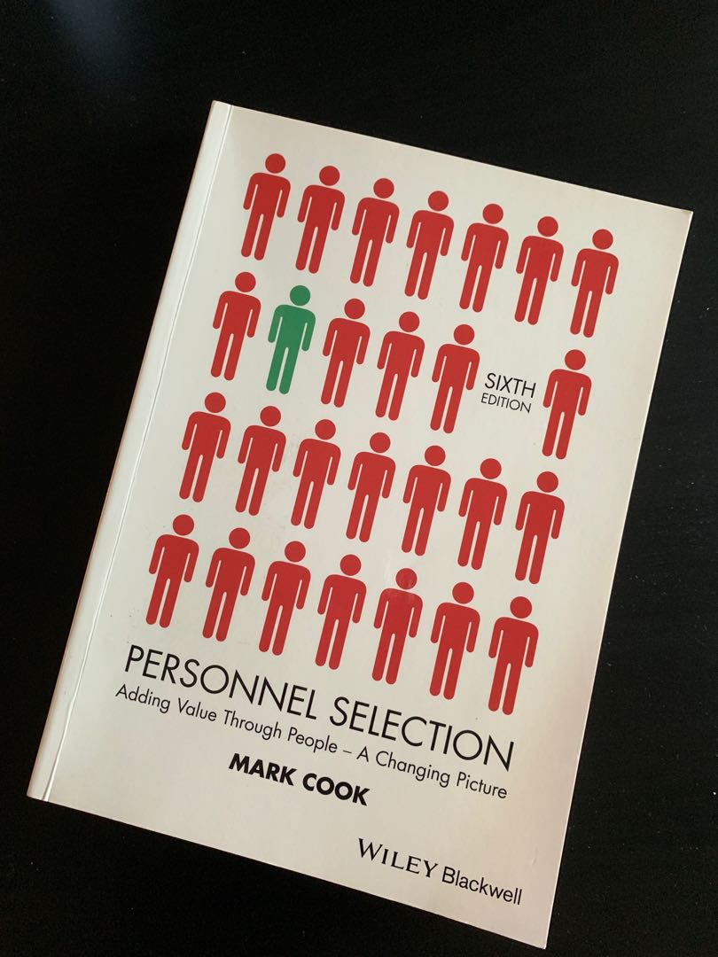 Personnel Selection Adding Value Through People - A Changing Picture, 6th Edition, Computers ...