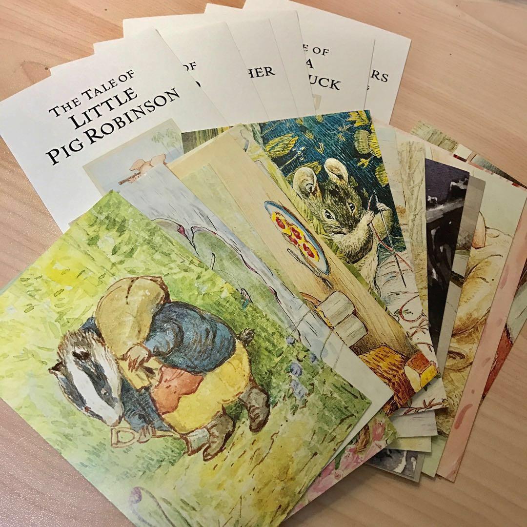 Peter Rabbit / Beatrix Potter postcards, Hobbies & Toys, Stationery ...