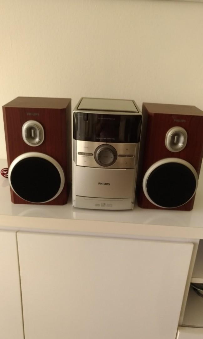 Philips micro hifi, Audio, Portable Audio Accessories on Carousell