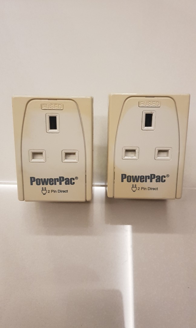 PowerPac 3 Way Multi 3 Pin Triple Adapter Plug, Everything Else on ...