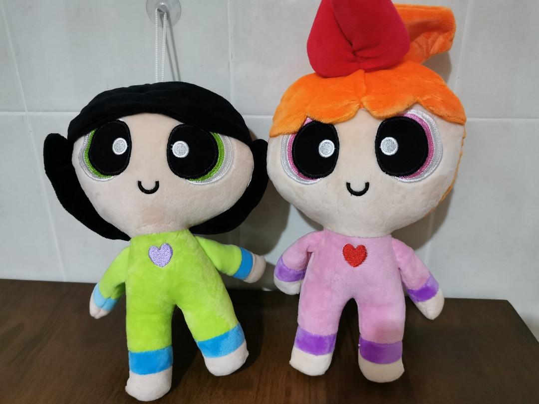 Powerpuff Girls Blossom Buttercup Plush Soft Doll Toy Patung, Hobbies ...