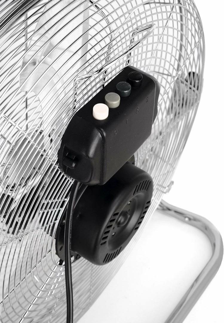 Pro Breeze 20" Chrome Gym Floor Fan with 3 Speeds and Adjustable Fan ...