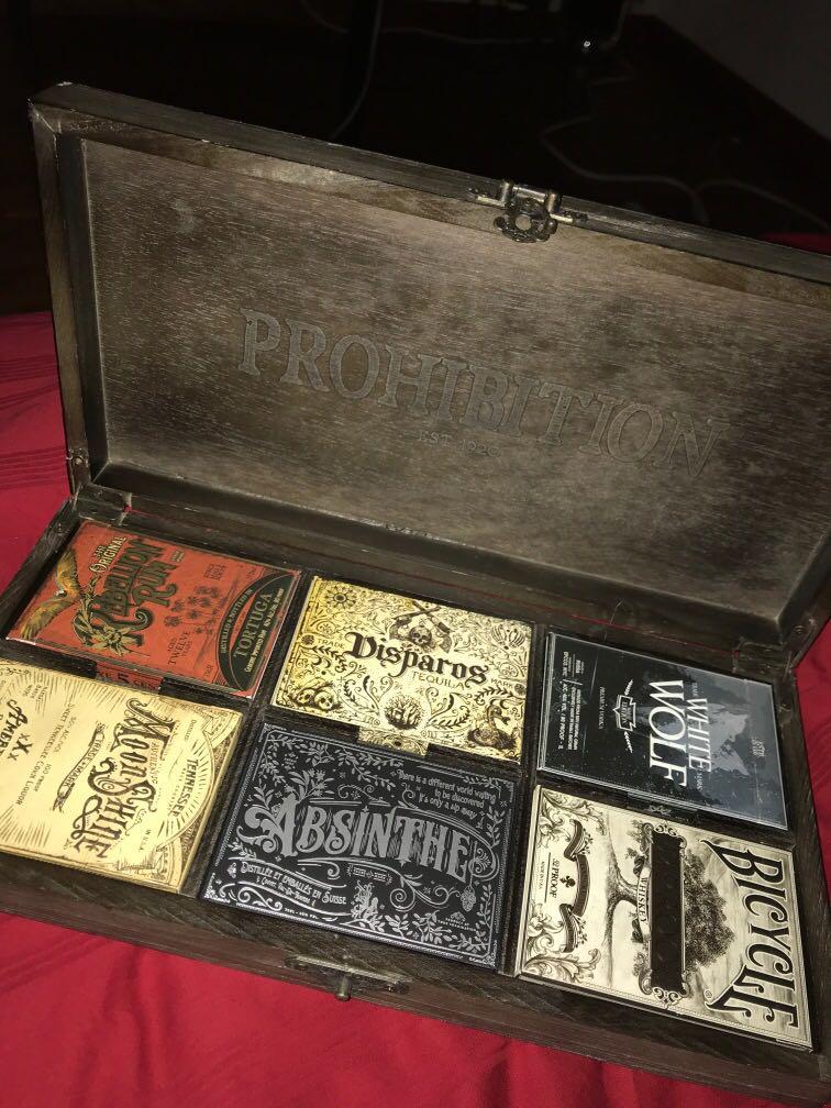 Prohibition Card Deck with box, Hobbies & Toys, Toys & Games on Carousell
