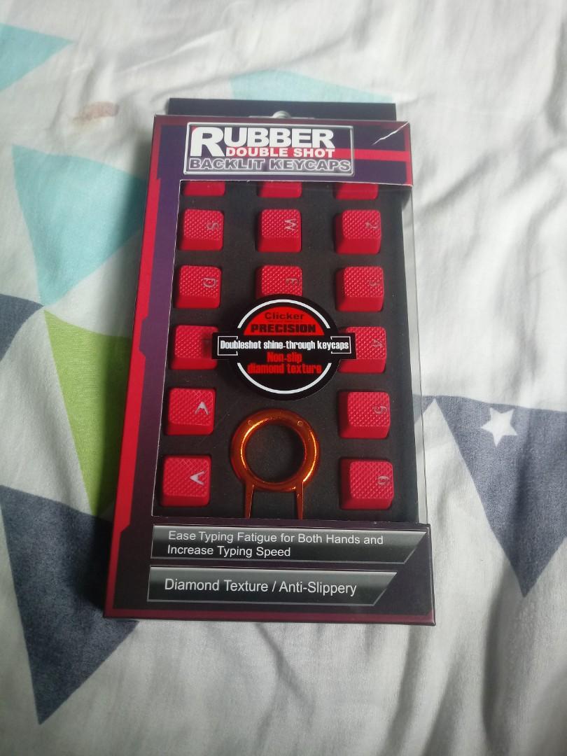 Red Switch Ducky One 2 Mini (ADDITIONAL RUBBER KEY CAPS INCLUDED ...