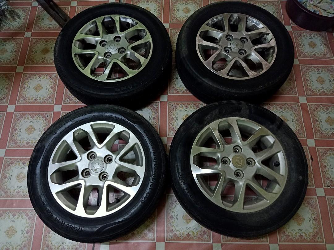 Rim axia SE, Auto Accessories on Carousell