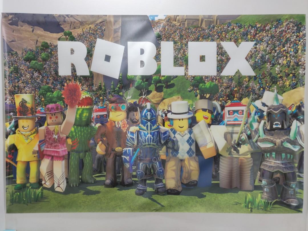 Roblox Poster, Hobbies & Toys, Stationery & Craft, Art & Prints on ...