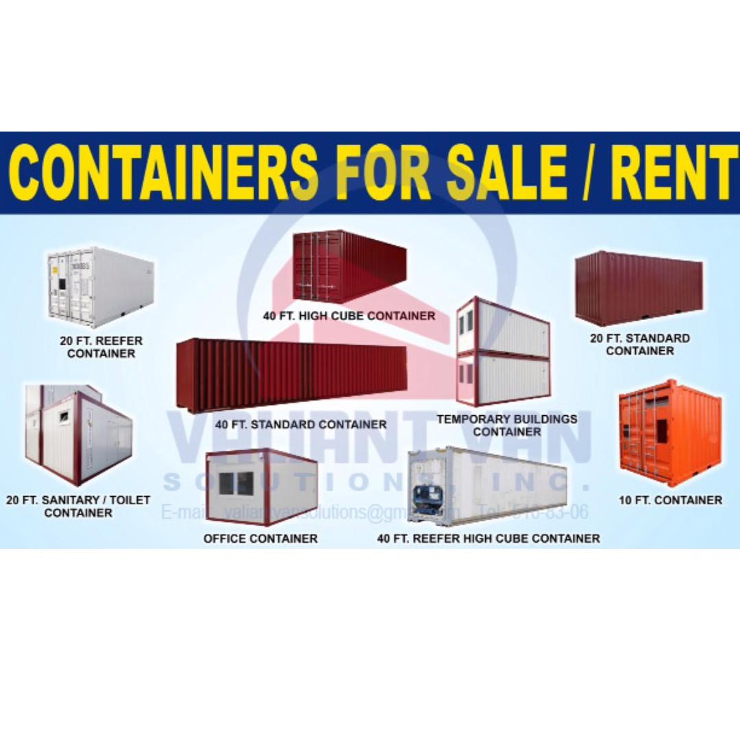 Shipping Container Vans for Sale, Commercial & Industrial, Construction ...