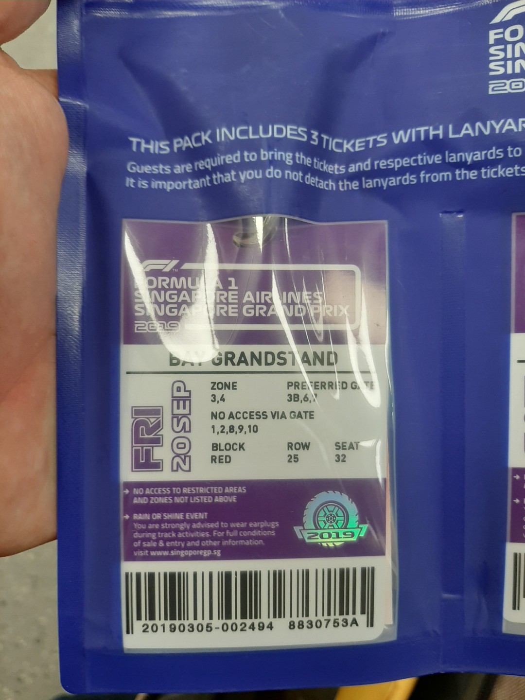 Singapore Grand Prix - Friday pass, Tickets & Vouchers, Local ...