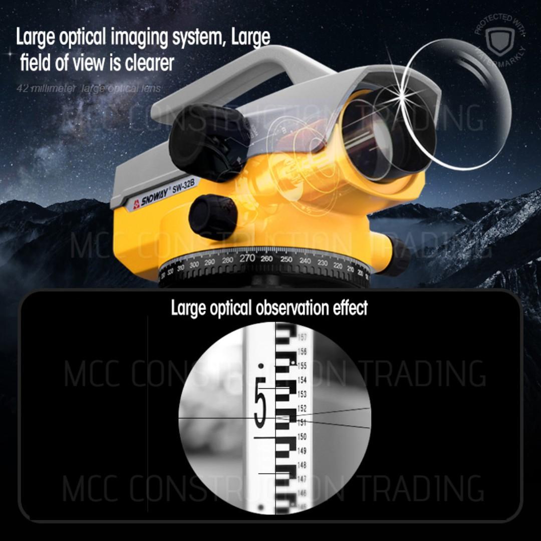 SNDWAY SW-32B Automatic Level COMPLETE SET, Commercial & Industrial ...