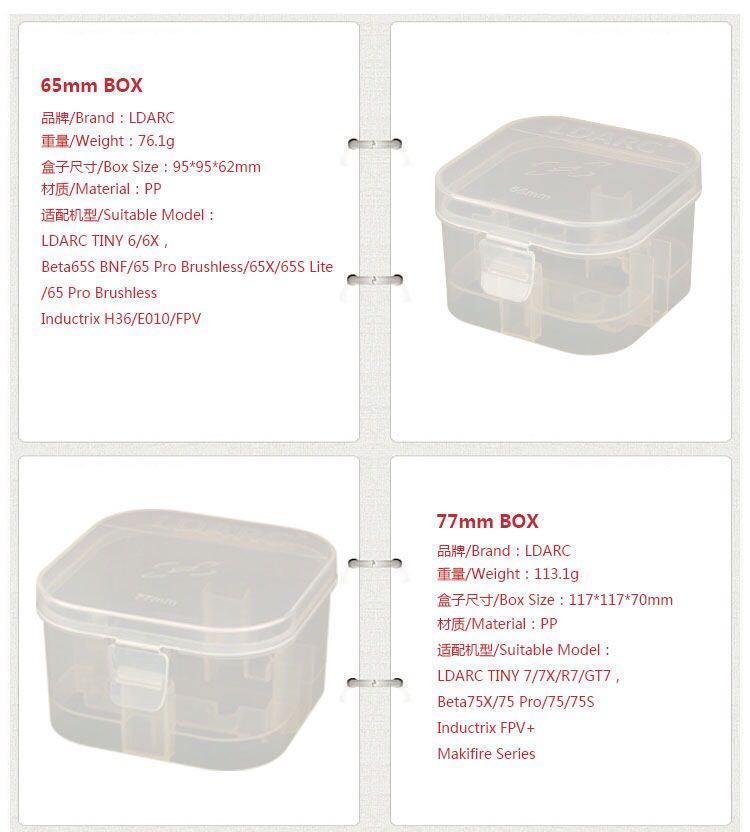 Tiny Whoop Storage and Protection Box (65mm/75mm), Furniture & Home ...