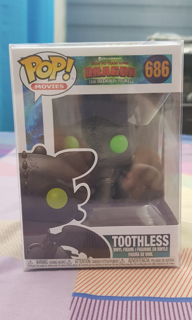 Toothless Funko Pop, Hobbies & Toys, Toys & Games on Carousell