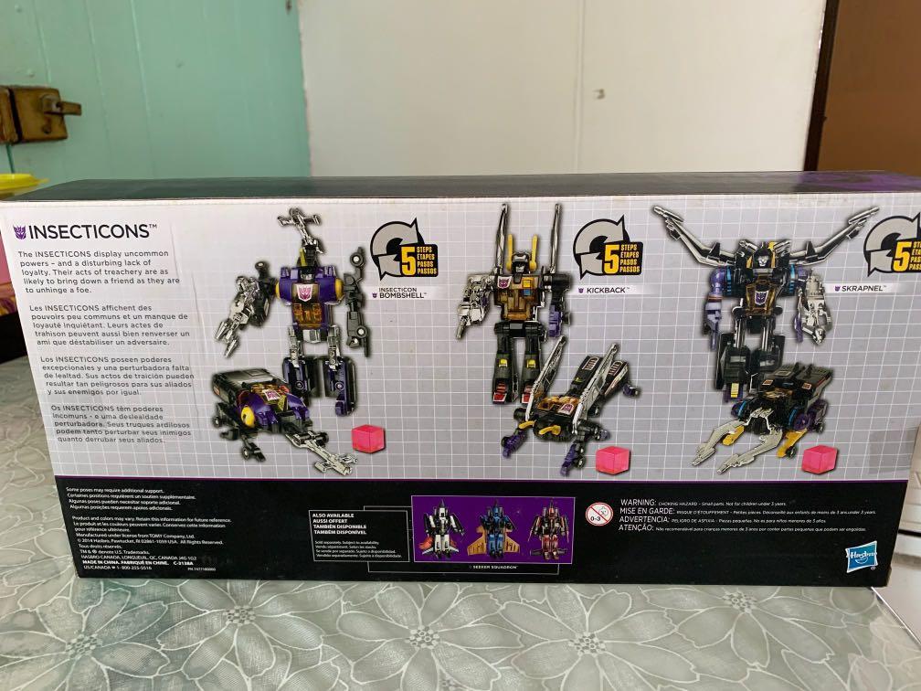 Transformer insecticons (platinum edition), Hobbies & Toys, Toys ...