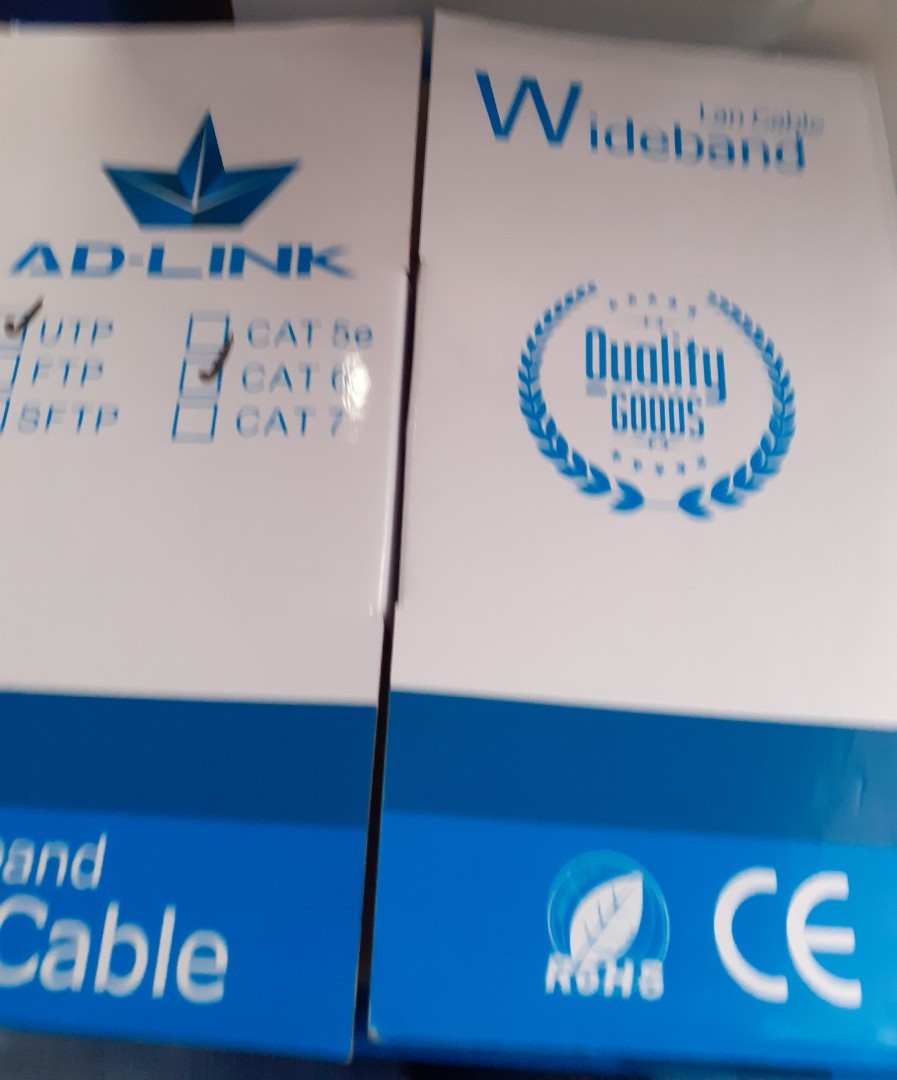 Ad-Link CAT5E UTP Cable 305m, Computers & Tech, Parts & Accessories ...