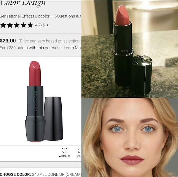 BN Lancome Lipstick,ALL DONE UP,4g, Beauty & Personal Care, Face ...