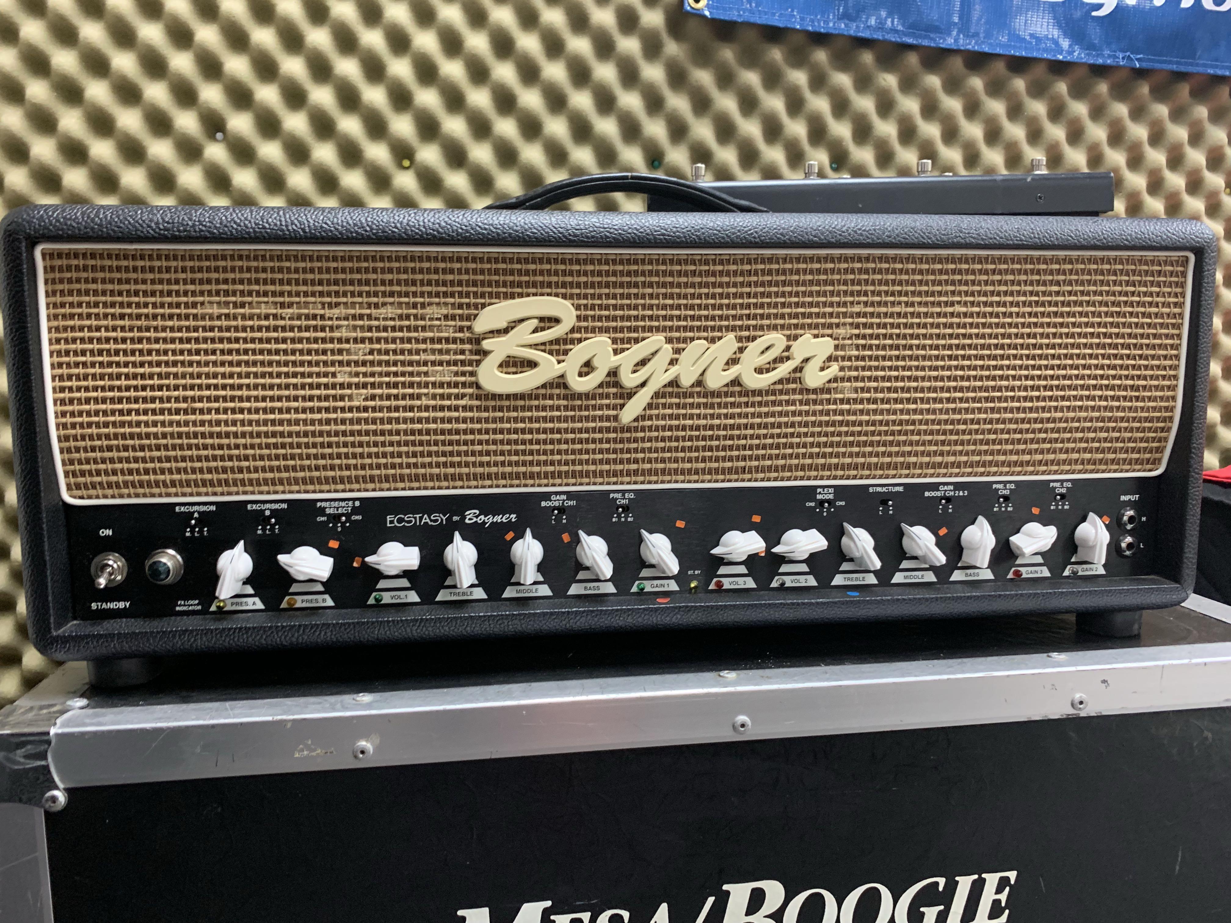 Bogner Ecstasy 101B guitar tube amp, Music & Media, Music Instruments ...