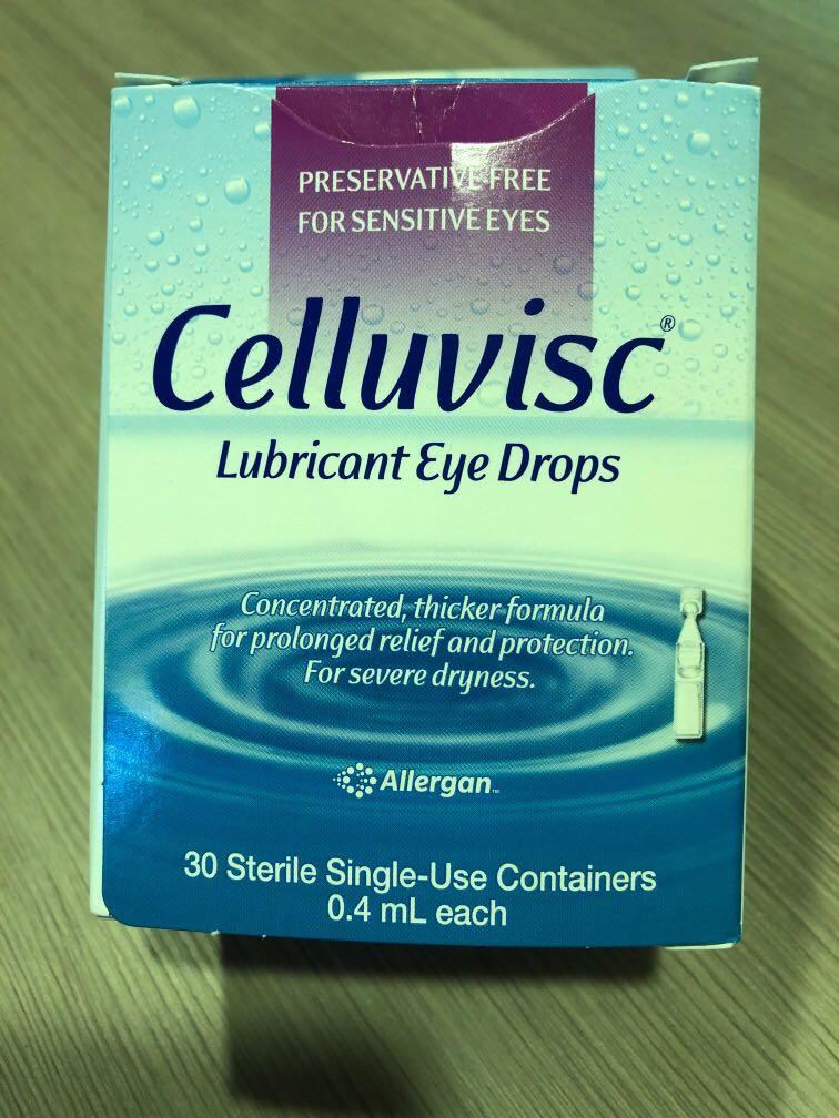 Celluvisc lubricant eye drops, Beauty & Personal Care, Face, Face Care ...