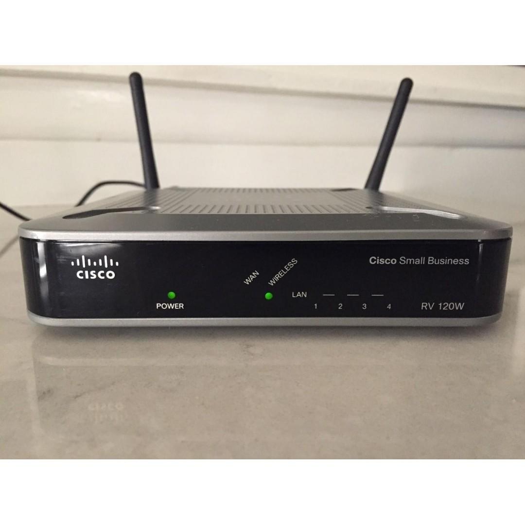 Cisco RV120W Wireless-N VPN Firewall Router - brand new and never use ...