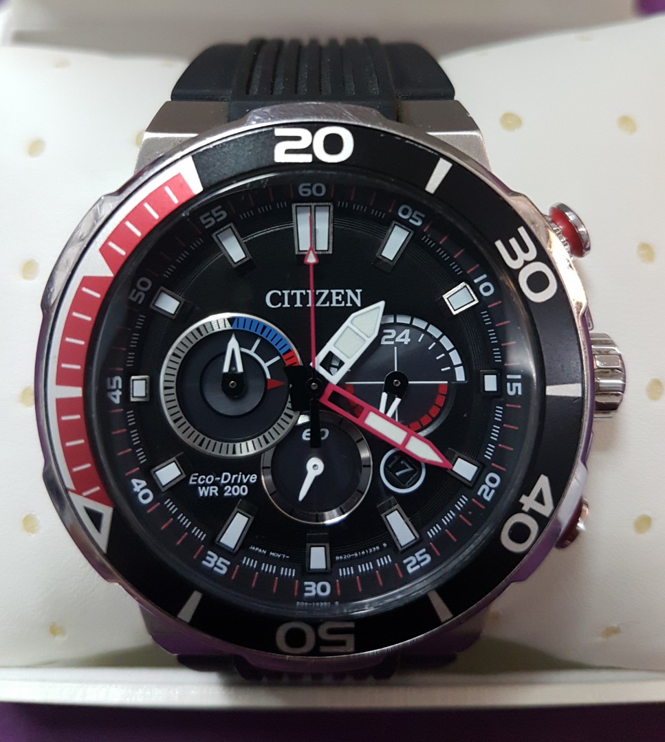 CITIZEN ECO-DRIVE CHRONOGRAPH CA4250-03E MEN'S WATCH, Mobile Phones & Gadgets, Wearables & Smart ...