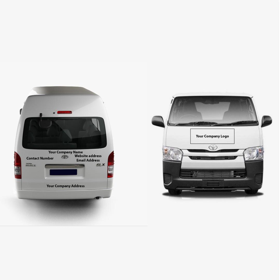 Commercial Vehicle Decal Basic Package, Car Accessories, Accessories on ...