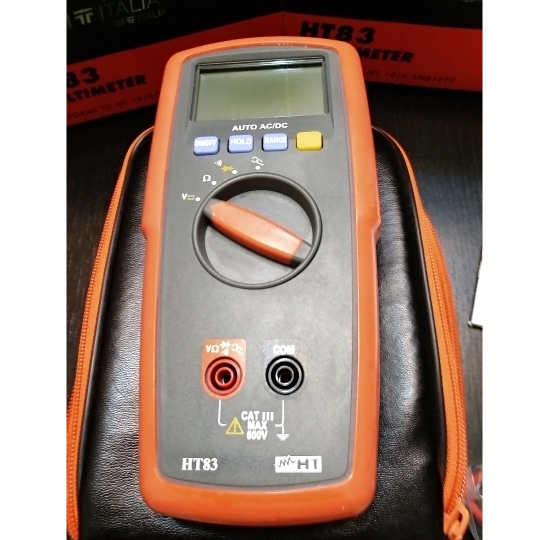 Digital Multimeter/DMM數位萬用電表/他表 HT83, 音響器材, 可攜式音響設備 - Carousell