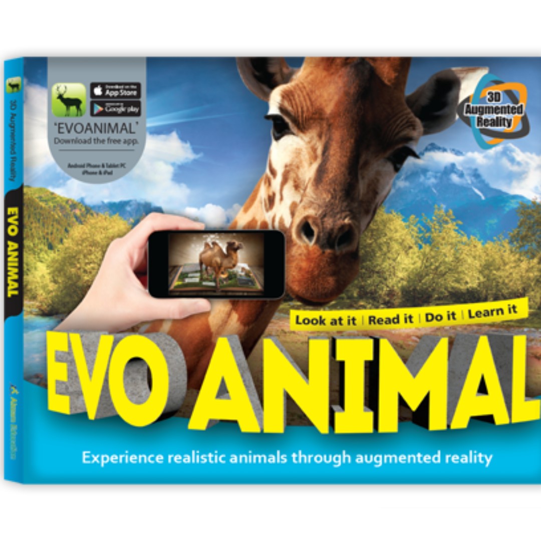 Evo Animal - Augmented Reality Book, Hobbies & Toys, Books & Magazines ...