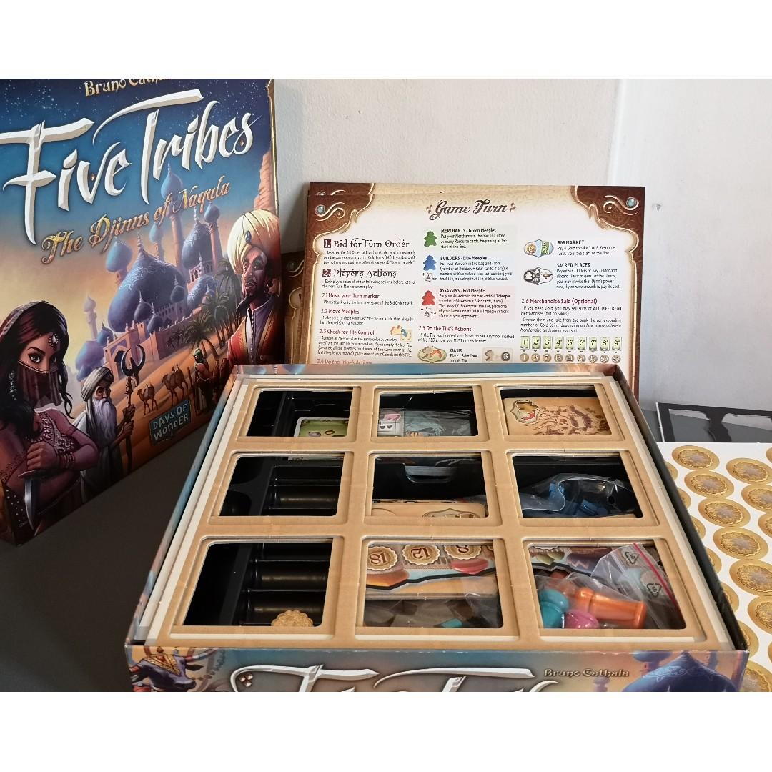 Five Tribes Board Game (Brand New), Hobbies & Toys, Toys & Games on Carousell