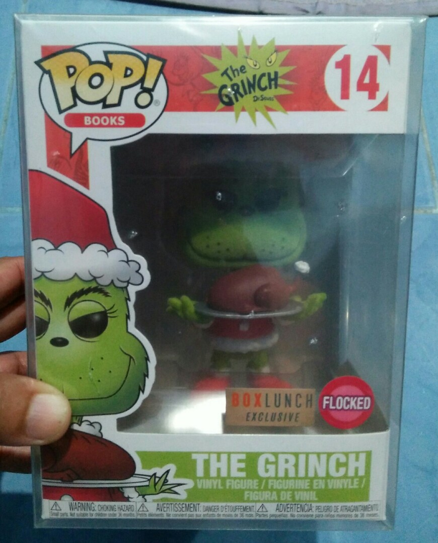 funko pop the grinch flocked, Hobbies & Toys, Toys & Games on Carousell