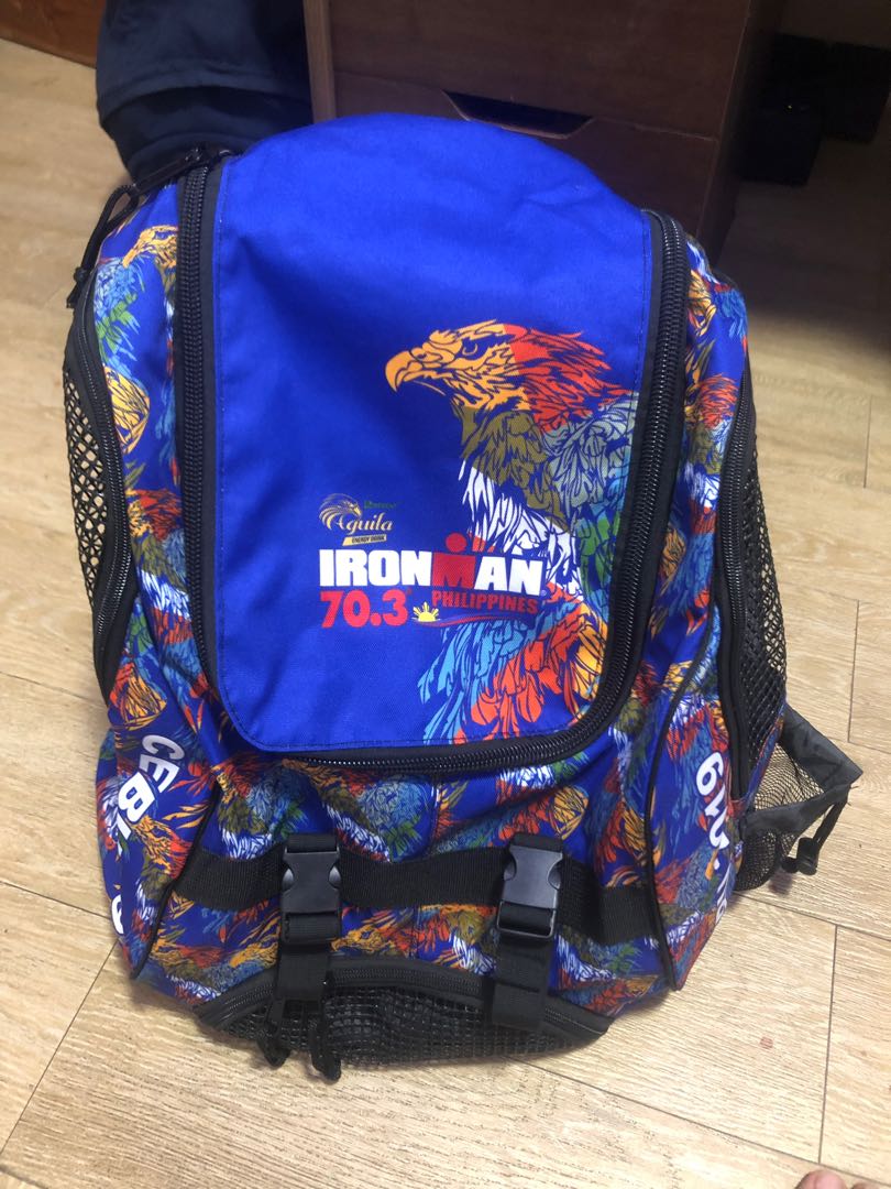Ironman Cebu backpack, Men's Fashion, Bags, Backpacks on Carousell