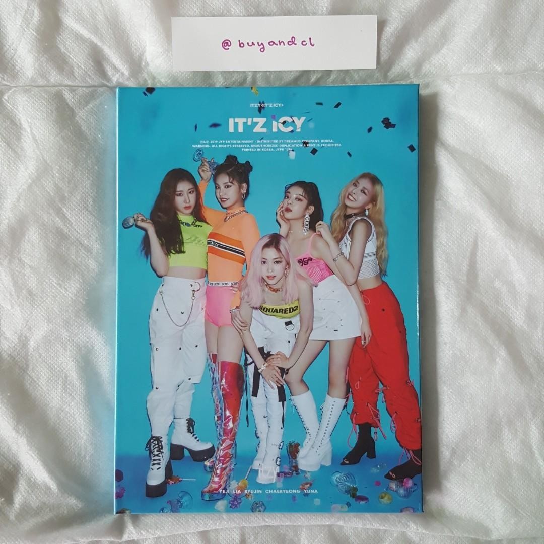 ITZY ITz ICY Album ITz Version Sealed with Pre-Order Benefits and Group Poster on Carousell