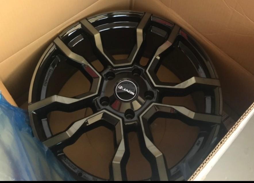 Jaos Japan LC200 5 holes 22 inch rims Wheels Mags original Land Cruiser ...