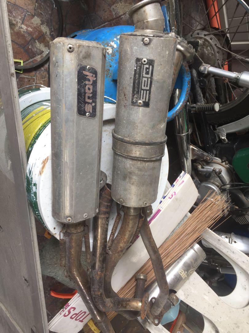 Jhaus and dbs pipe honda wave100 and mio, Motorbikes, Motorbike Parts ...