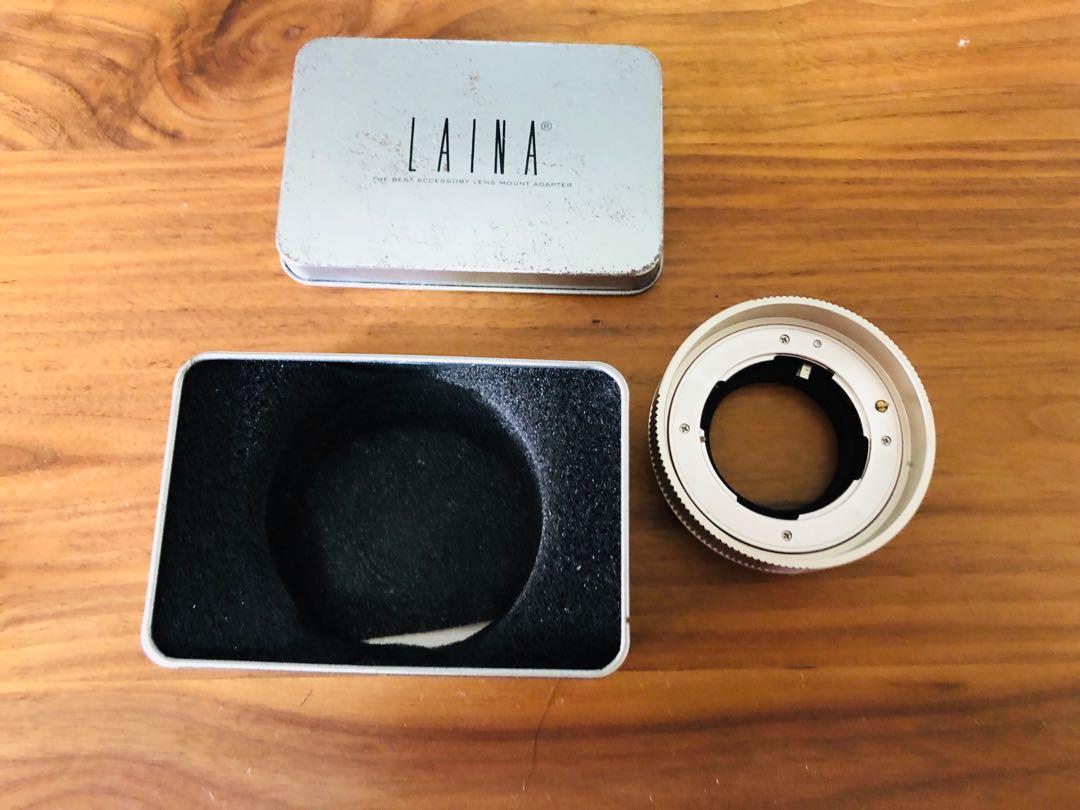 LAINA Contax(G) to FX(Fuji) adapter, Photography, Lens & Kits on Carousell