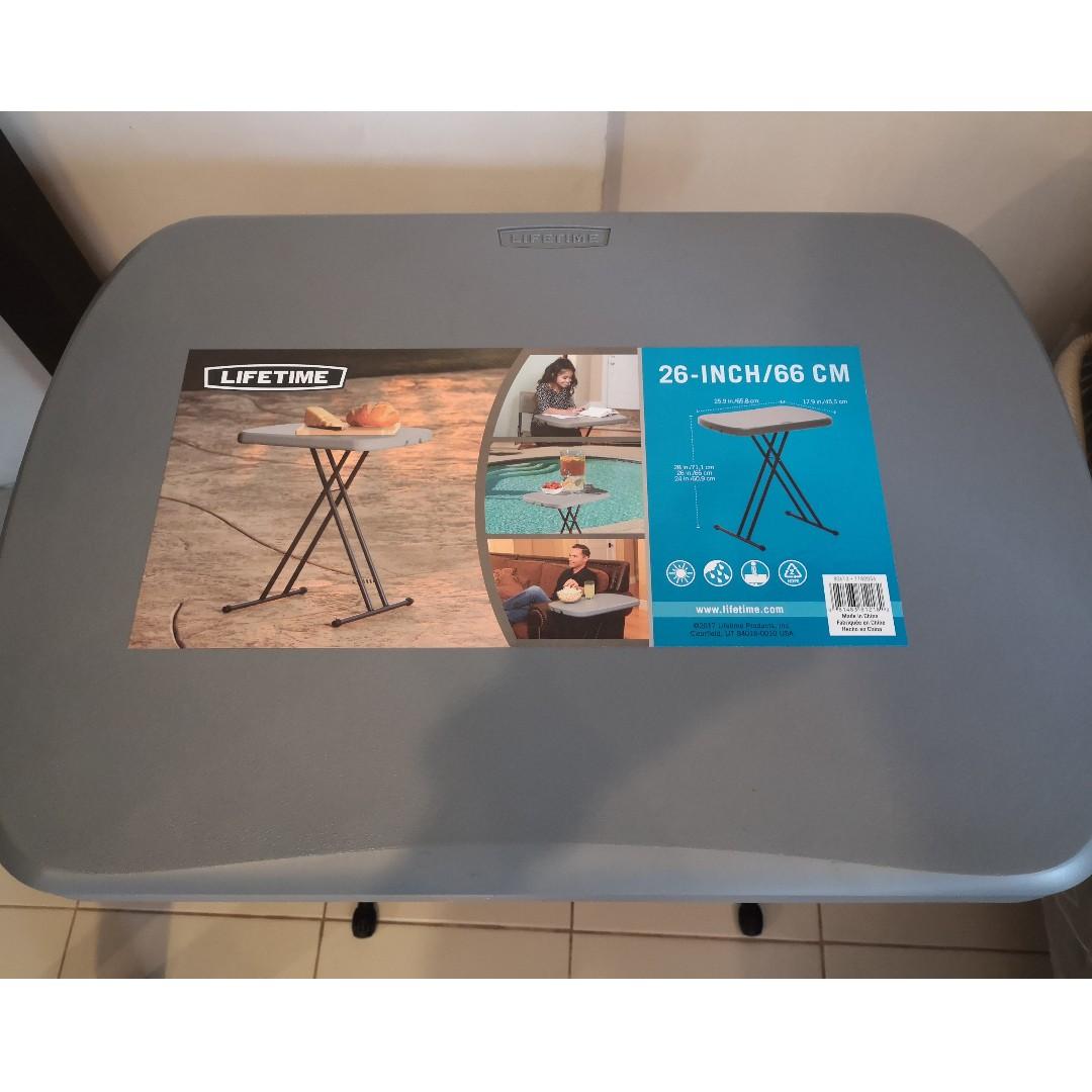 Lifetime 26-Inch/66-cm Portable Folding Table, Babies & Kids, Baby ...
