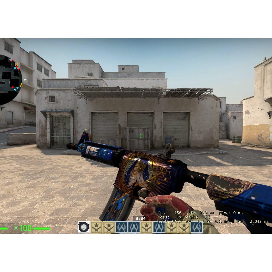 M4A4 The Emperor CSGO CS GO, Video Gaming, Gaming Accessories, Game ...