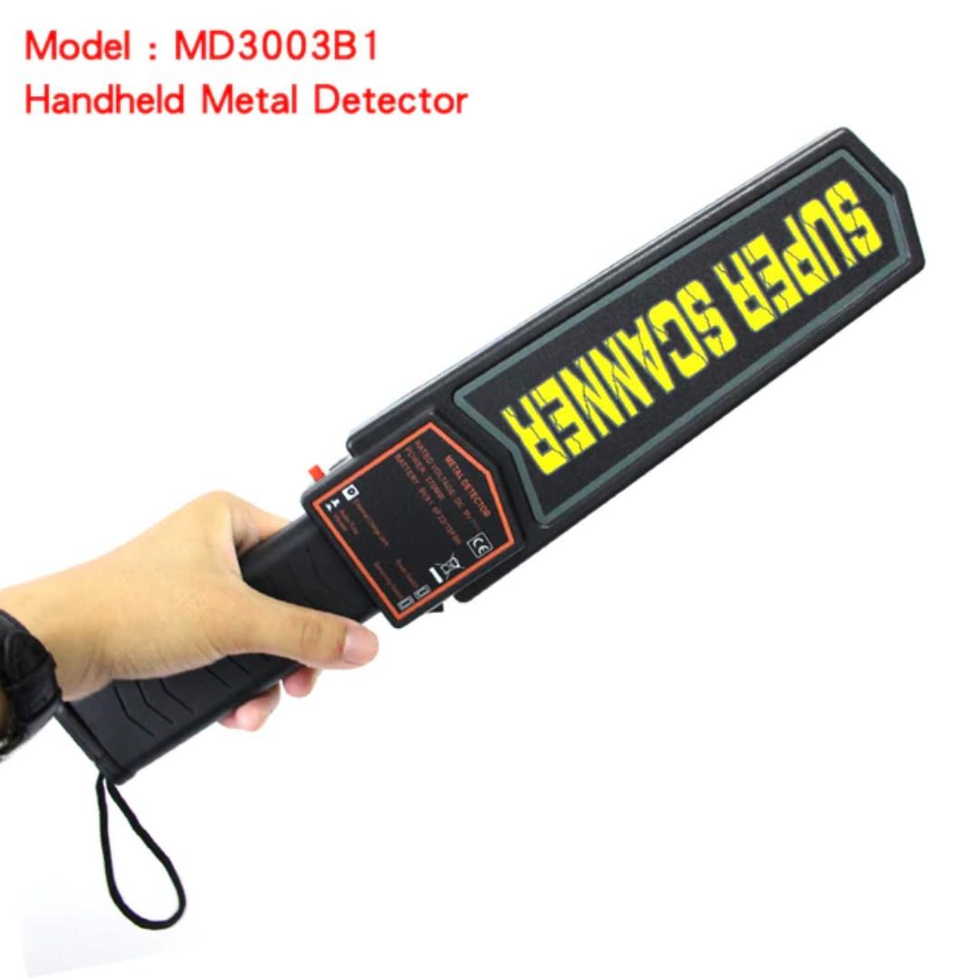 MD-3003B1 Hand Held Metal Detector, Furniture & Home Living, Security & Locks, Security Systems ...