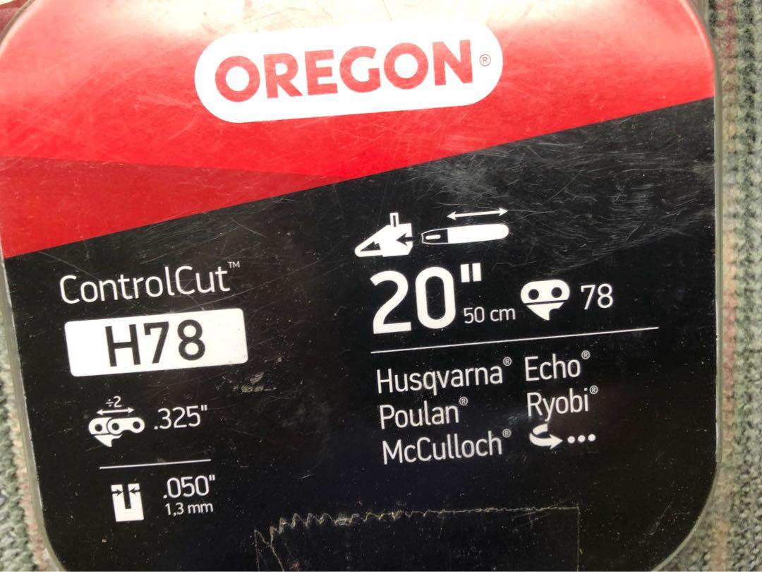 Oregon Chainsaw blade 20" for husqvarna, mcculloch, ryobi, pouln pro ...