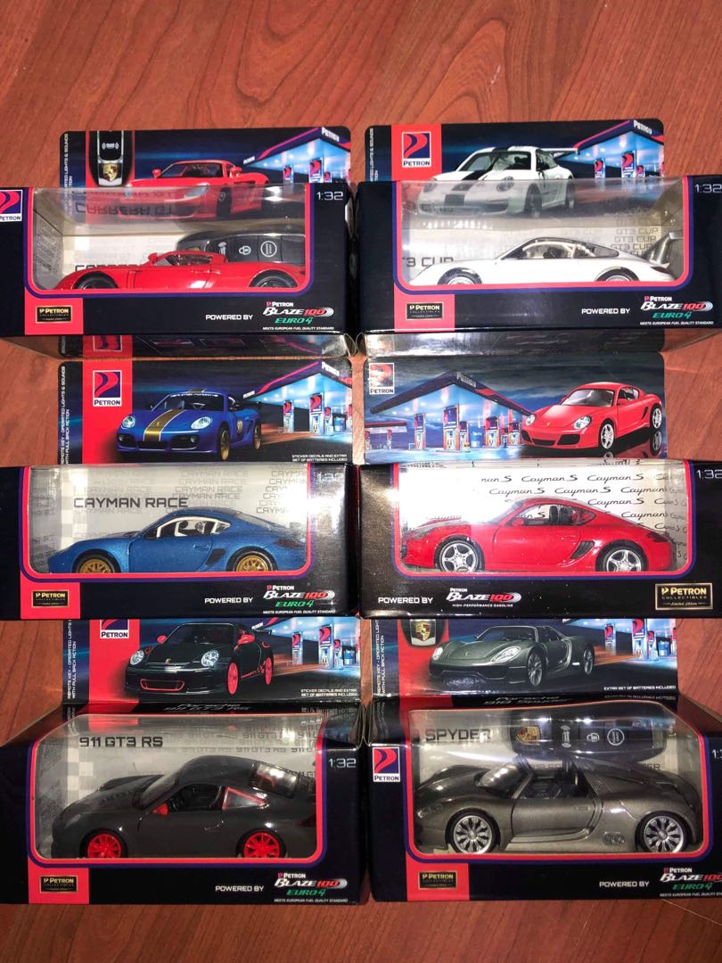 Petron Porsche Collectibles Set, Hobbies & Toys, Toys & Games on Carousell