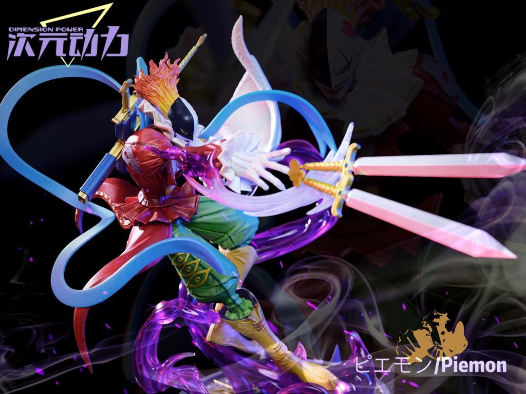 [PO] DIMENSION POWER Digimon Adventure Statue Dark Master Piemon ...