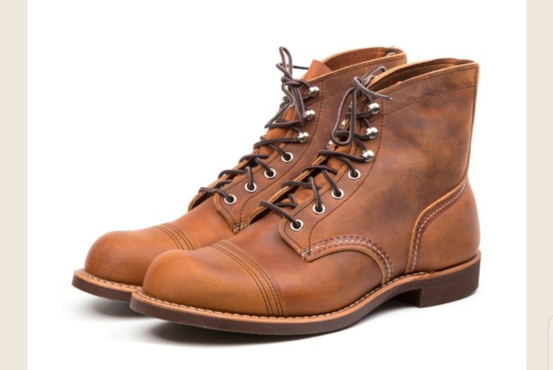 Red Wing 8115 Iron Ranger Copper Rough & Tough, Men's Fashion, Footwear ...