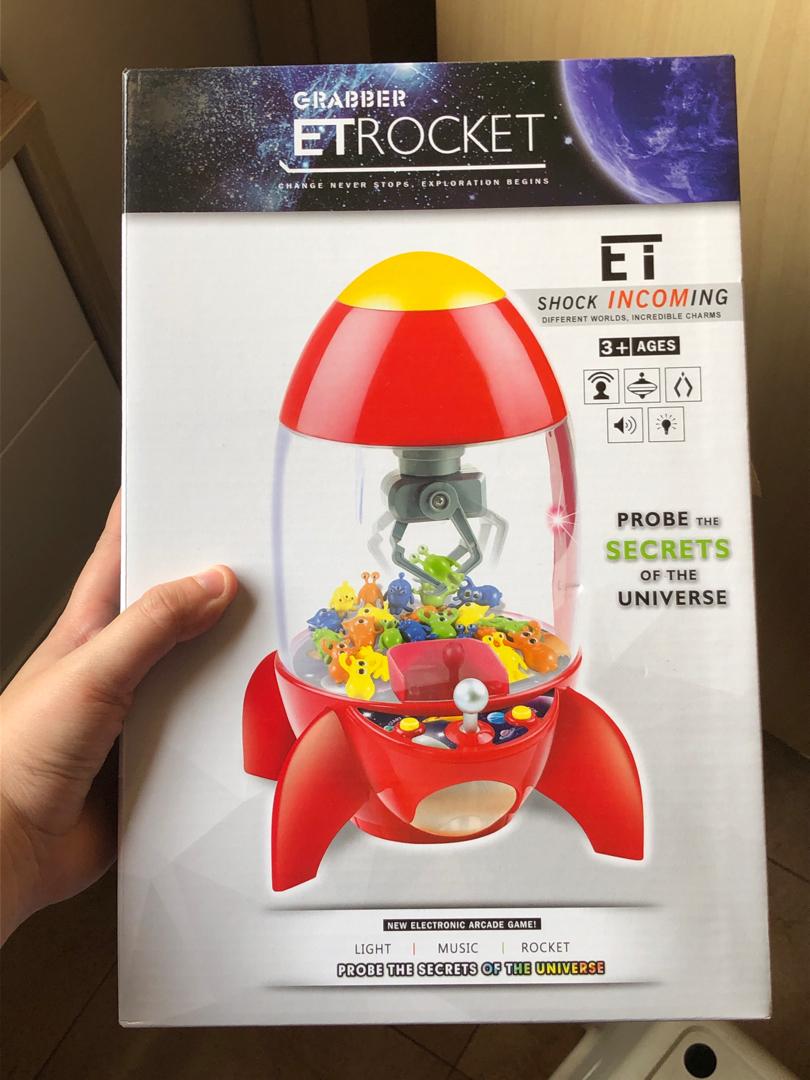 Rocket claw machine, Hobbies & Toys, Toys & Games on Carousell