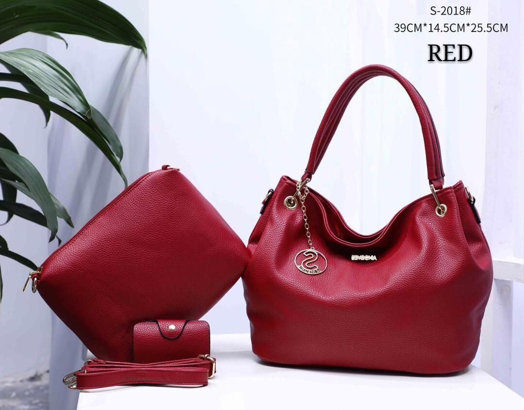 Sembonia Handbag 3in1 set, Women's Fashion, Bags & Wallets, Purses ...